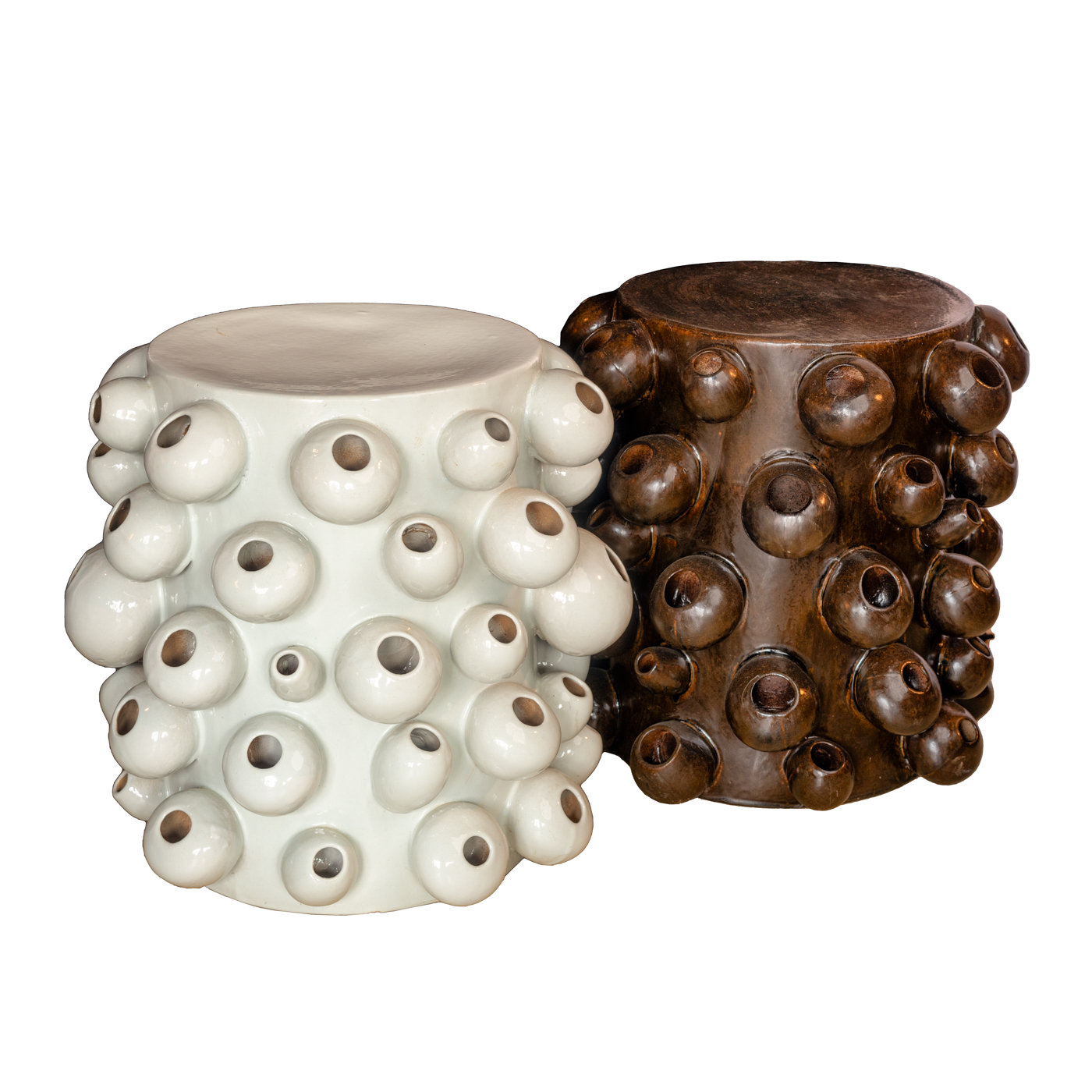 Hand-Crafted Ceramic Barnacle Stool | Ceramics | Apsara Gallery | New ...
