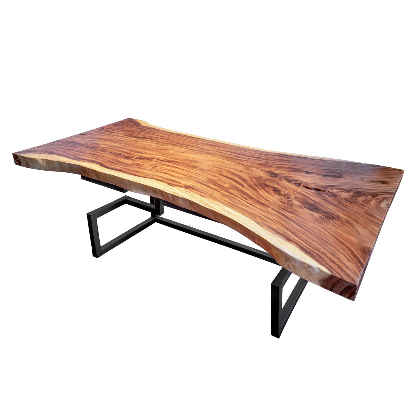 Hand-Crafted Live Edge Wood Dining Table | Live Edge | Apsara Gallery ...